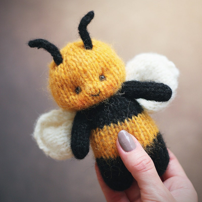 Knitted Bee Tutorial - Etsy
