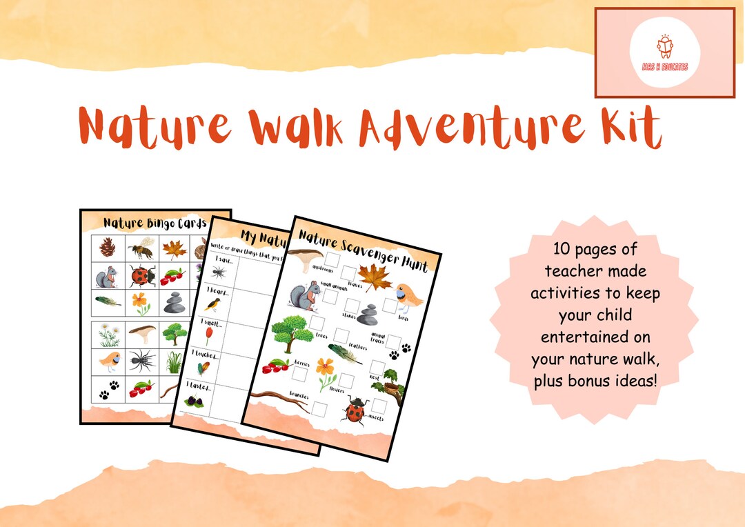 Nature Walk Adventure Kit for Kids Explore, Learn, and Discover - Etsy