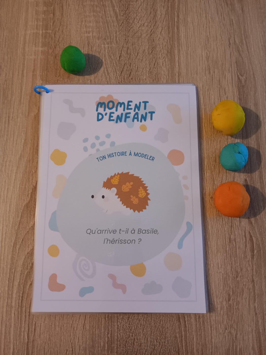 Modeling Clay Activity Booklet your Modeling Story - Etsy