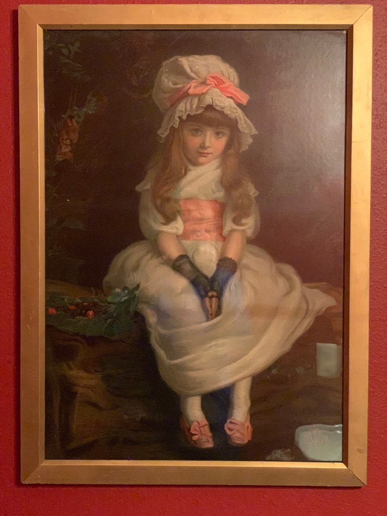 Antique Pears Soap Print 'cherry Ripe' - John Everett Millais - Etsy