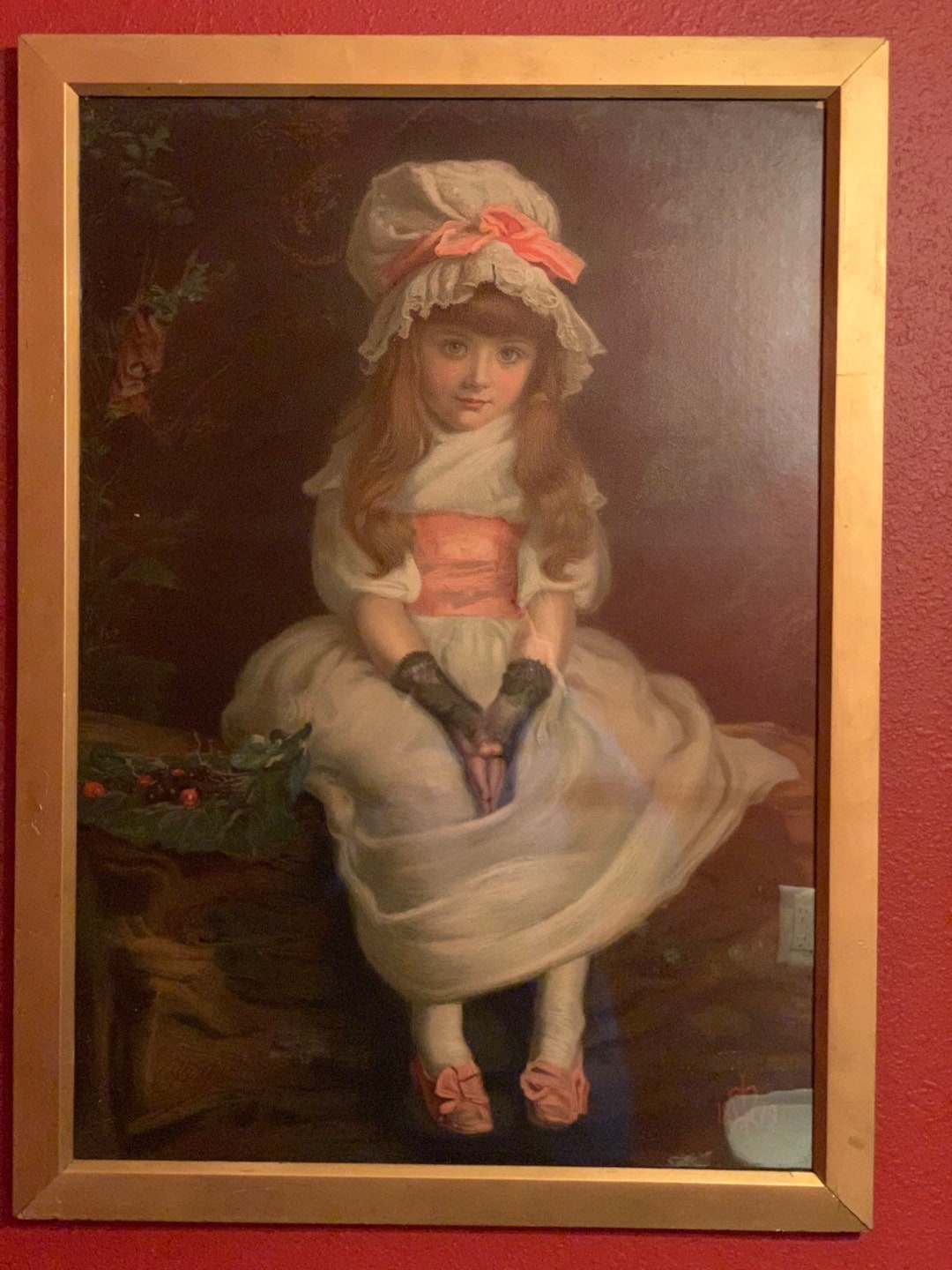 Antique Pears Soap Print 'cherry Ripe' - John Everett Millais - Etsy