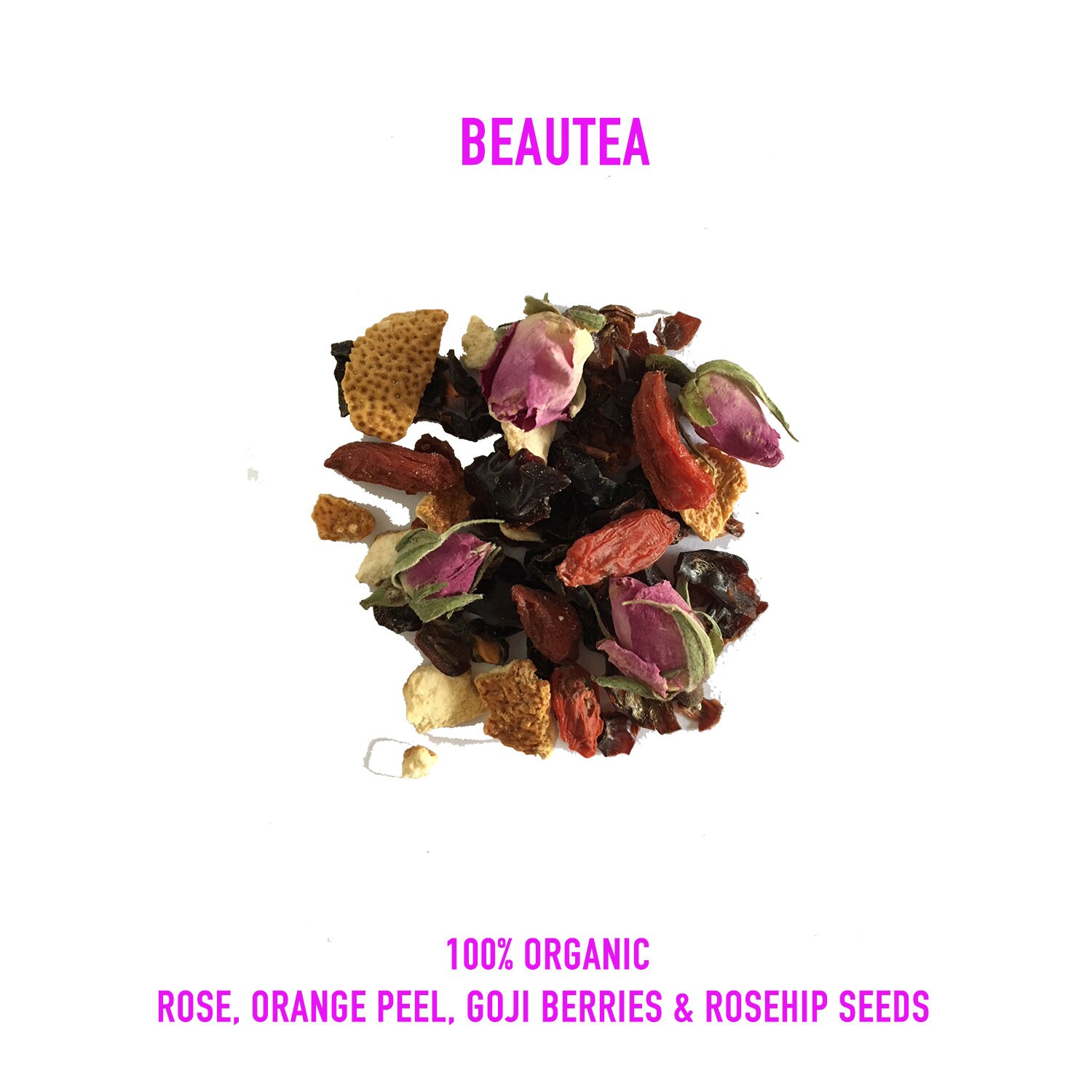 BEAUTEA - HERBAL TEA - 100% Organic - Etsy