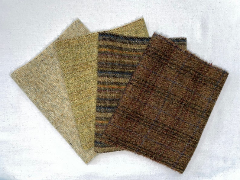Felted Wool Bundle for Rug Hooking, Applique and All Wool Projects ...
