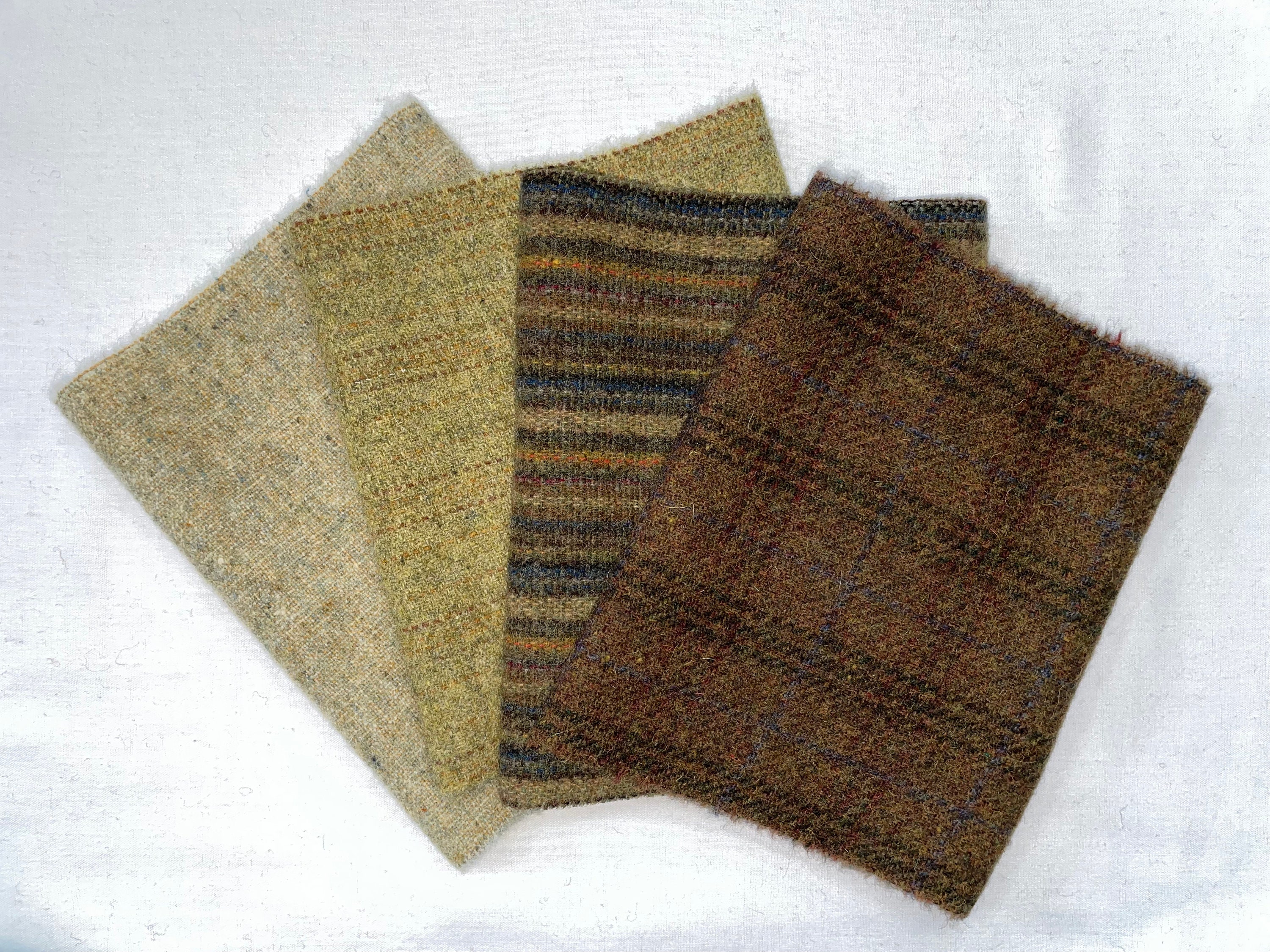 Felted Wool Bundle for Rug Hooking, Applique and All Wool Projects ...