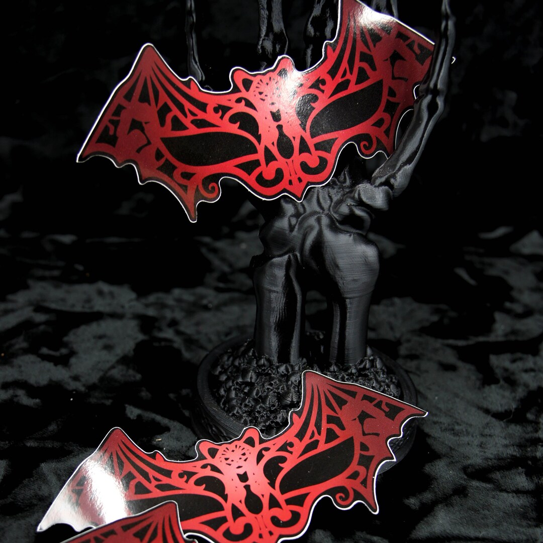 Vampire Masquerade Vinyl Sticker Gothic Sticker - Etsy