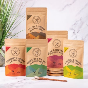 Natural Spa Kit Gift Set: Vegan Self Care, Happy Birthday - Etsy