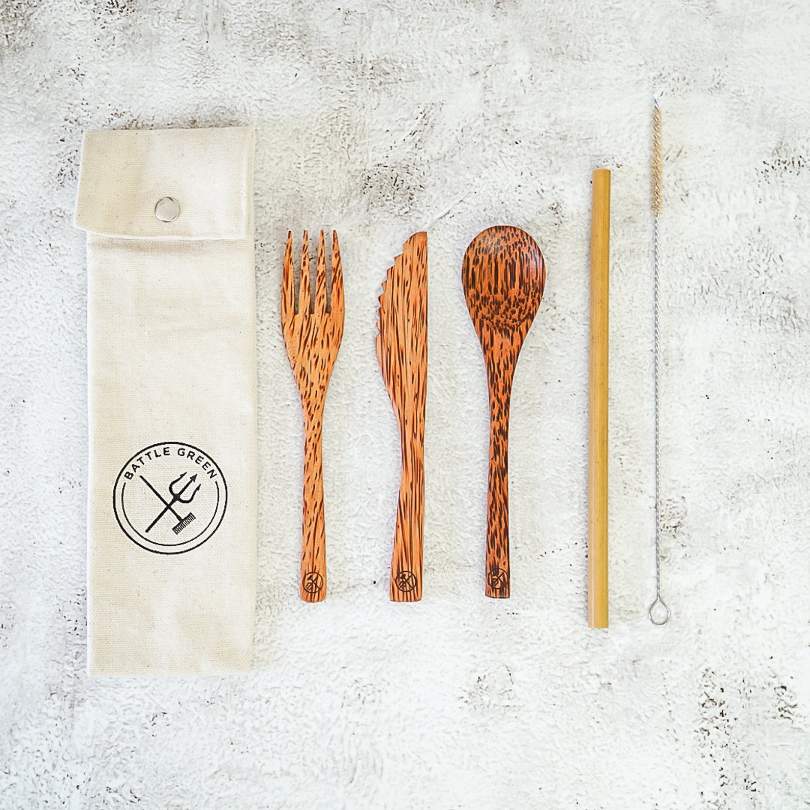 Reusable Wooden Cutlery Sets - - Etsy