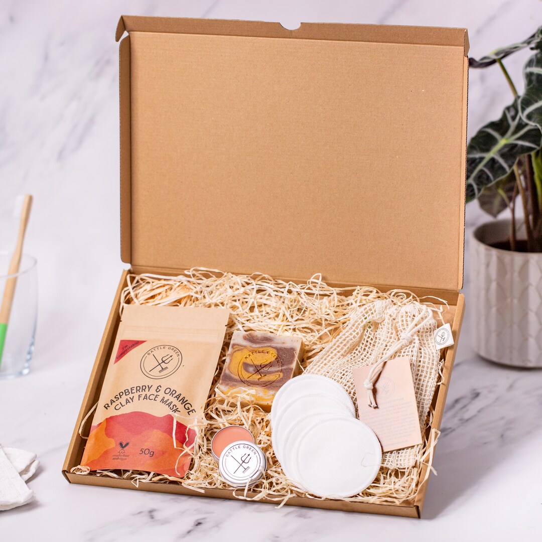 Natural Home Spa Kit - Vegan Friendly Body Care Gift Set - Etsy