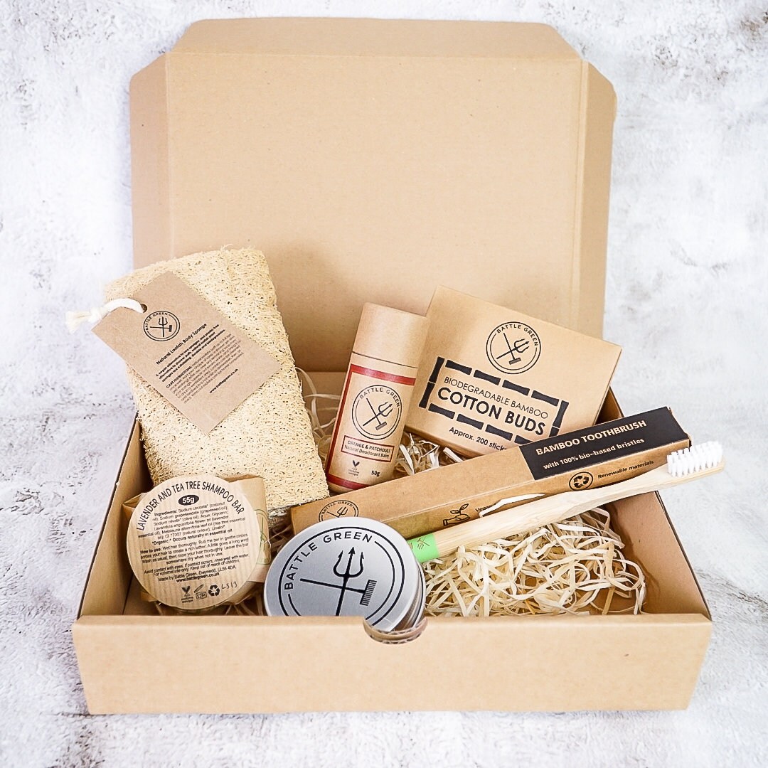 Zero Waste Bathroom Gift Box - Etsy