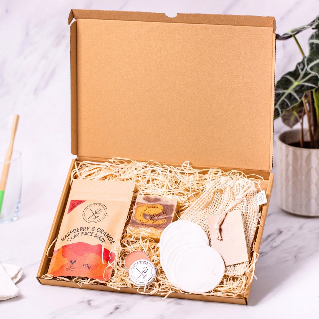 Natural Bath and Body Gift Set - Self Care Home Spa Kit - Etsy
