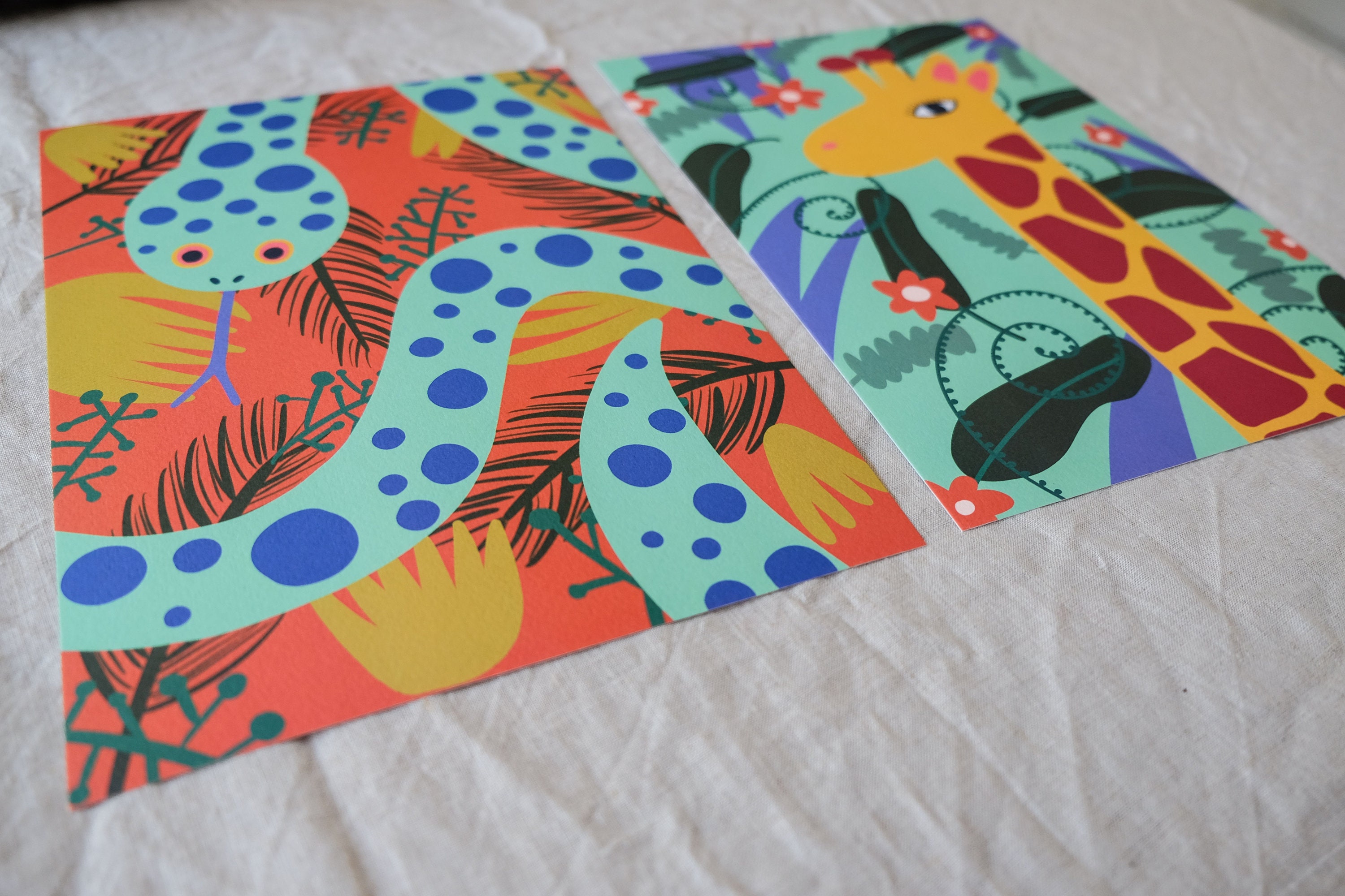 Snake Poster // Abstract // Botanical // Jungle // Nature // Gift Idea ...