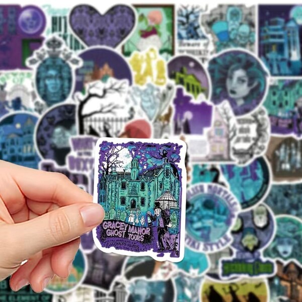 Haunted Mansion Sticker - Etsy
