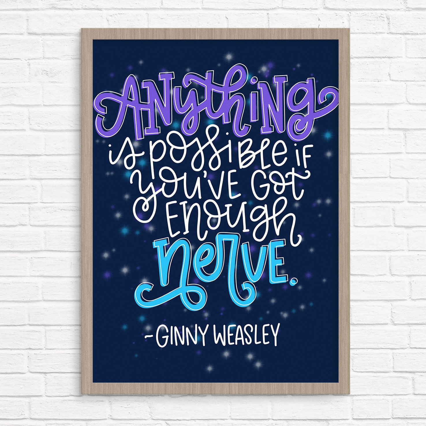 Ginny Weasley | Anything is Possible If You've Got Enough Nerve | Book ...