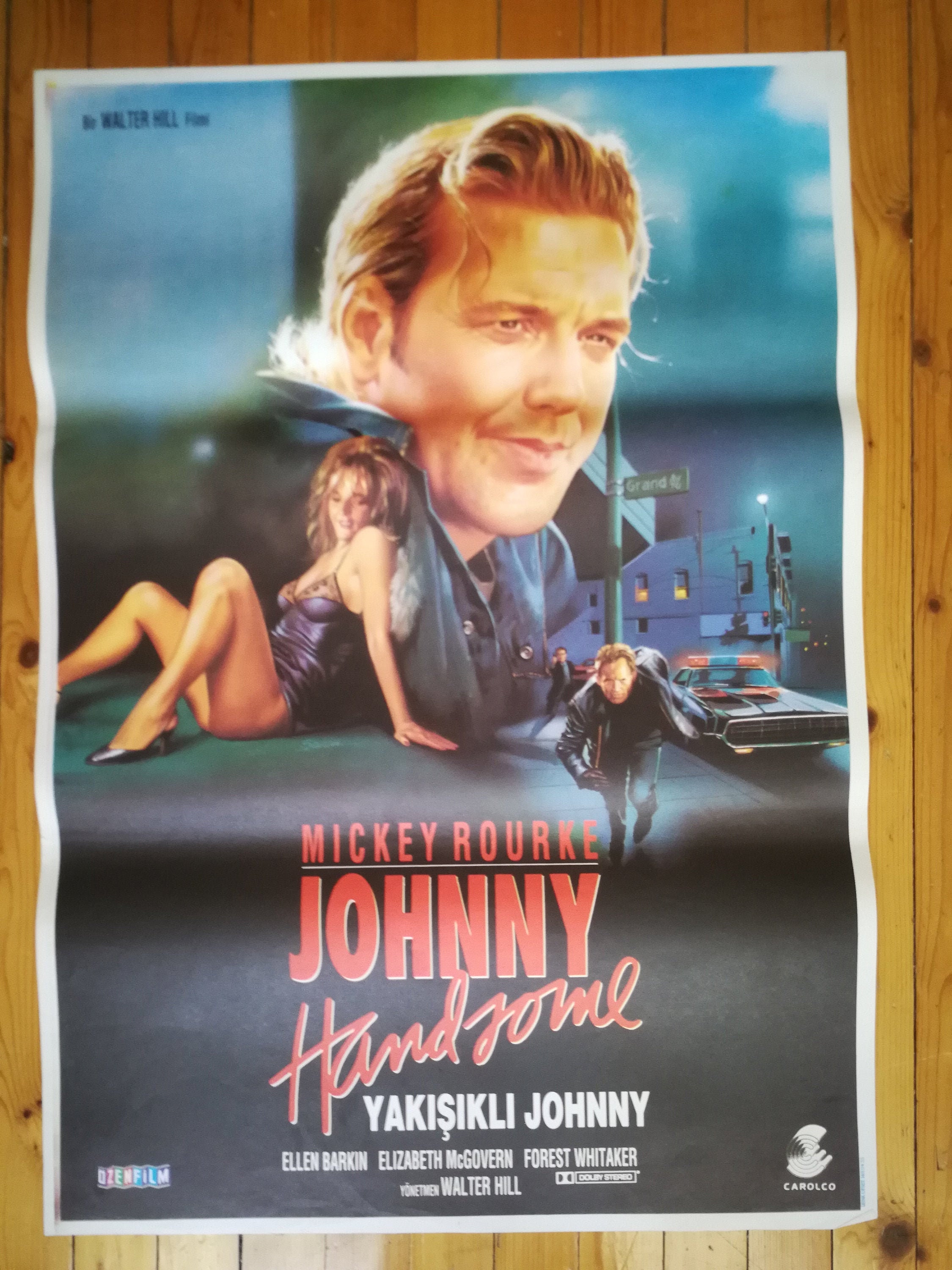 Prints Art & Collectibles Vintage Movie Poster. Johnny Handsome 1989 ...