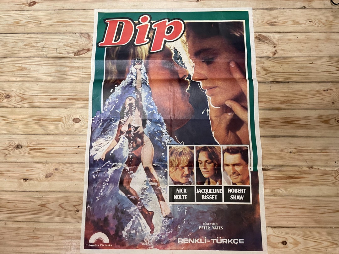 1977 the Deep. Original One Sheet Movie Poster. Vintage - Etsy