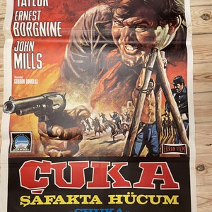 1967 Chuka. Original One Sheet Movie Poster. Vintage Poster. Artwork ...