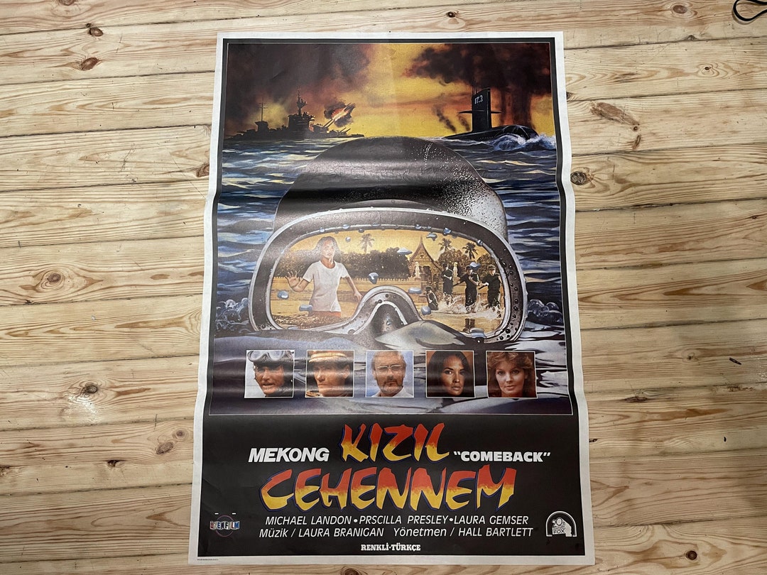 1983 Original One Sheet Turkish Movie Poster. Vintage Poster. Adventure ...