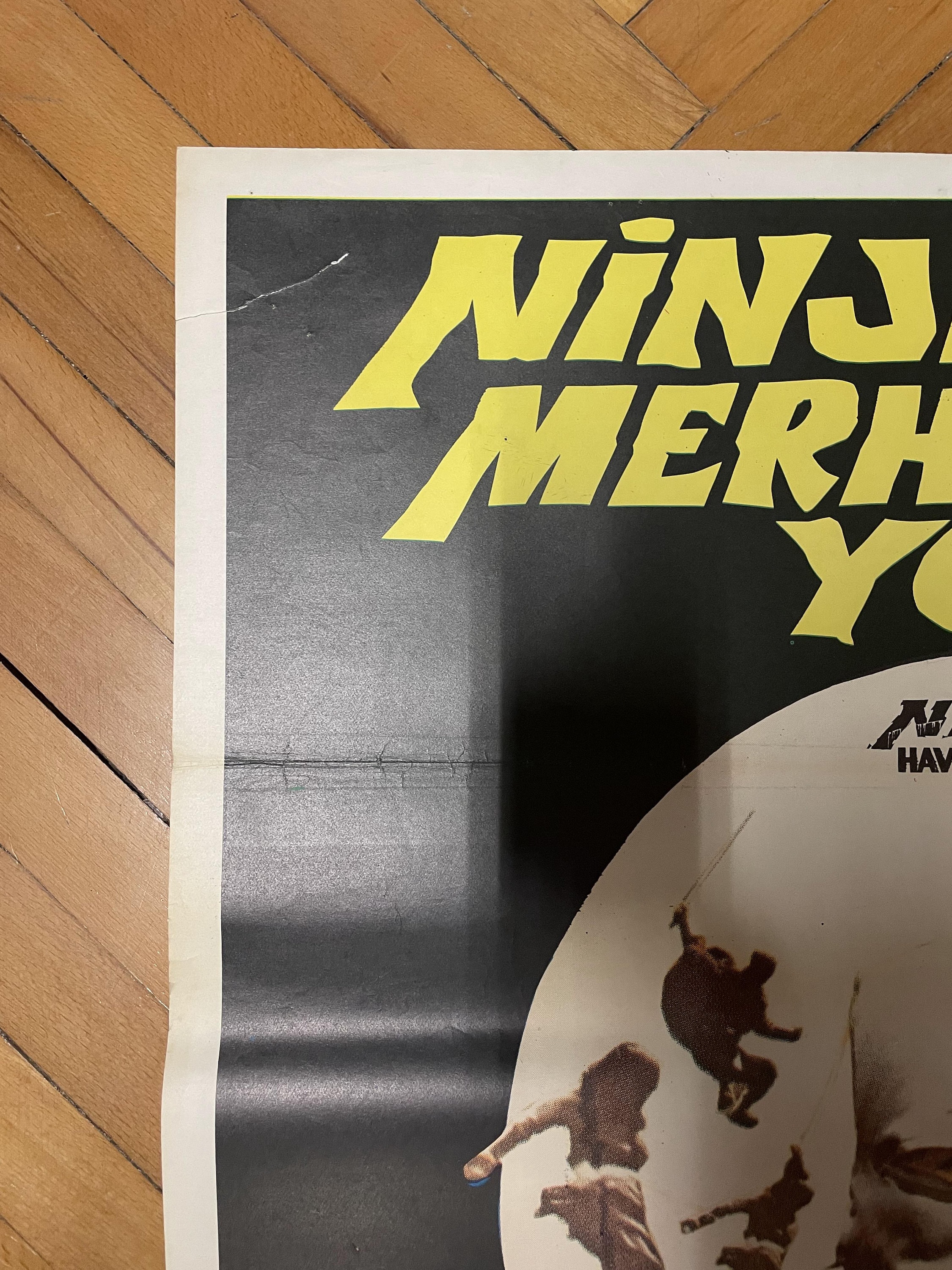1983. Deadly Life of a Ninja. Unique Vintage Turkish Movie Poster 1980 ...