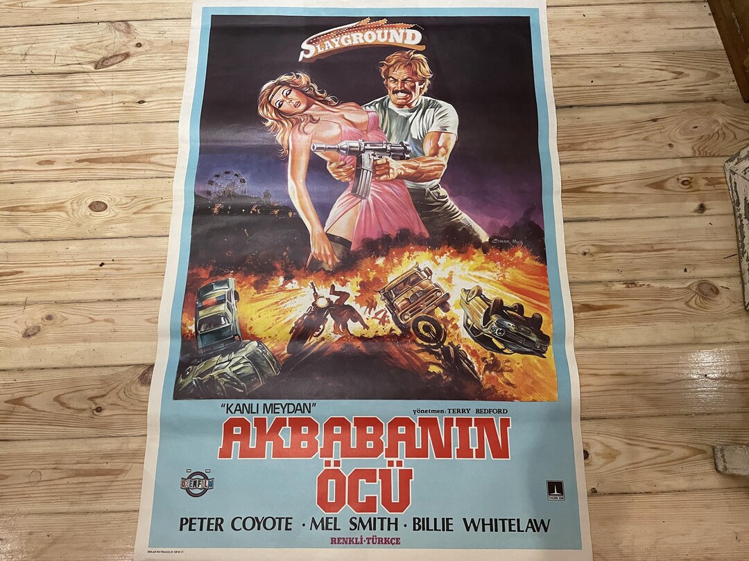 1983 Slayground. Original One Sheet Movie Poster. Vintage Poster ...