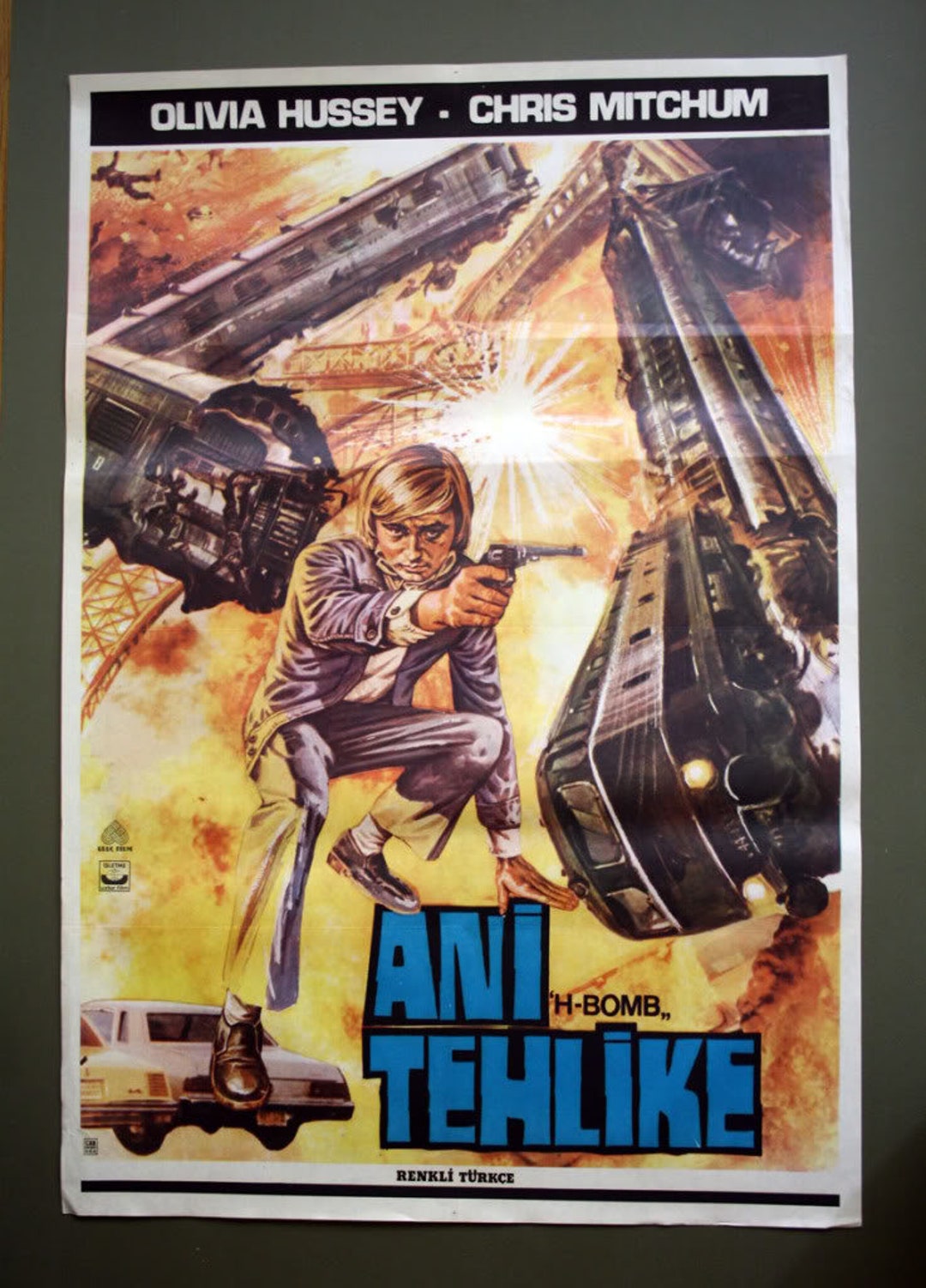 1977-h-bomb Vintage Movie Poster. Film Art. Retro Poster. - Etsy