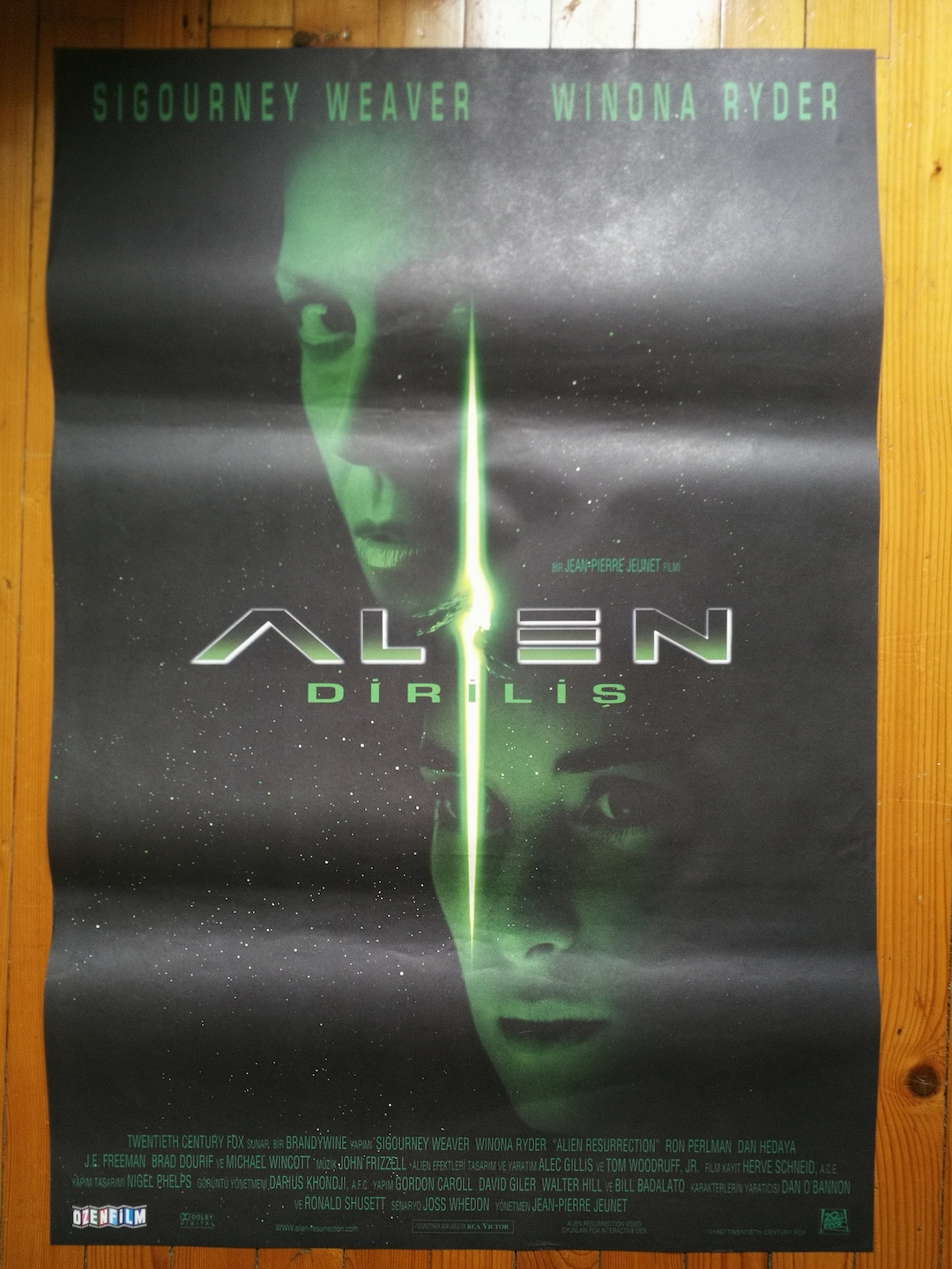 Alien: Resurrection (1997) Winona Ryder Sci-fi Vintage Movie Poster - Etsy