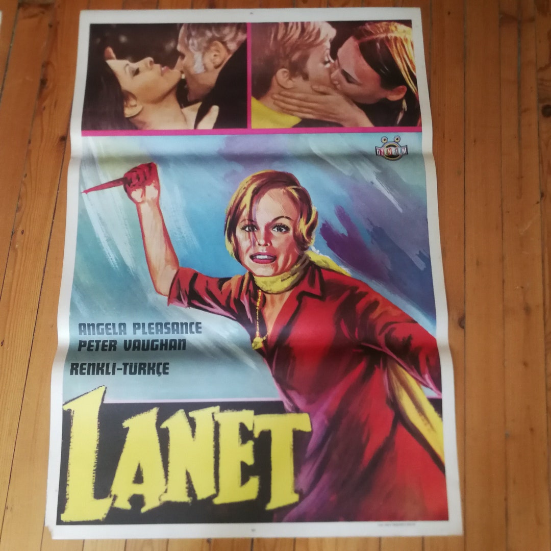 1974 Symptoms Turkish Movie Poster. Vintage Horror Turkish - Etsy