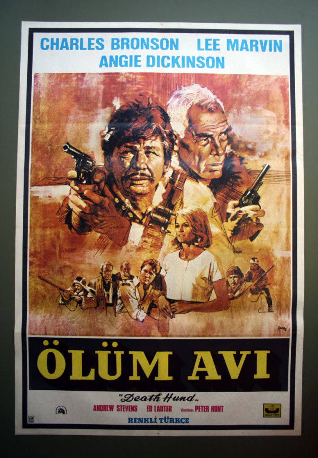 Death Hunt 1981 Original One-sheet Movie Poster. Charles Bronson Lee ...