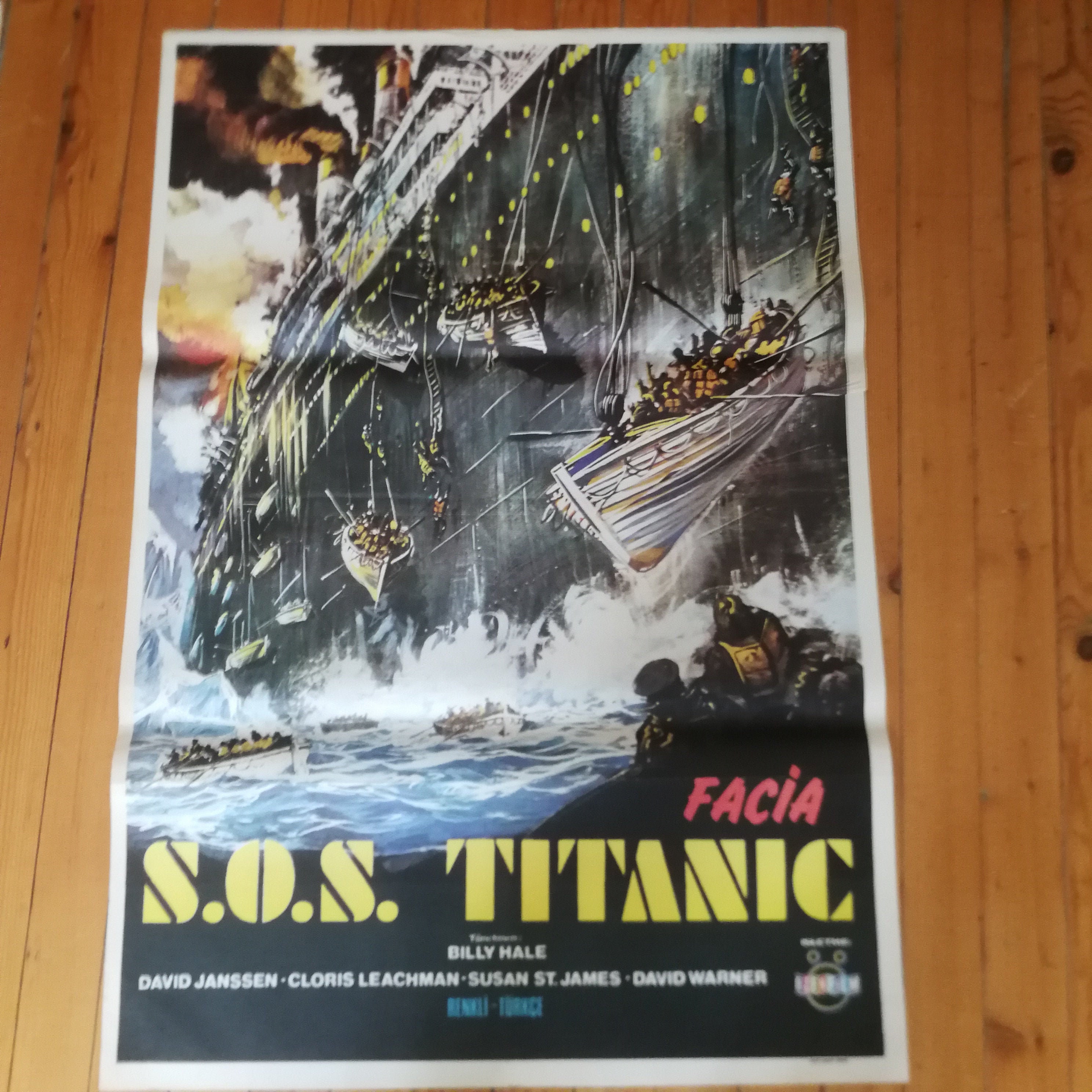 Music Movie Posters Prints Art Collectibles 1979 S O S One Sheet music-movie-posters-prints-art-collectibles-1979-s-o-s-one-sheet