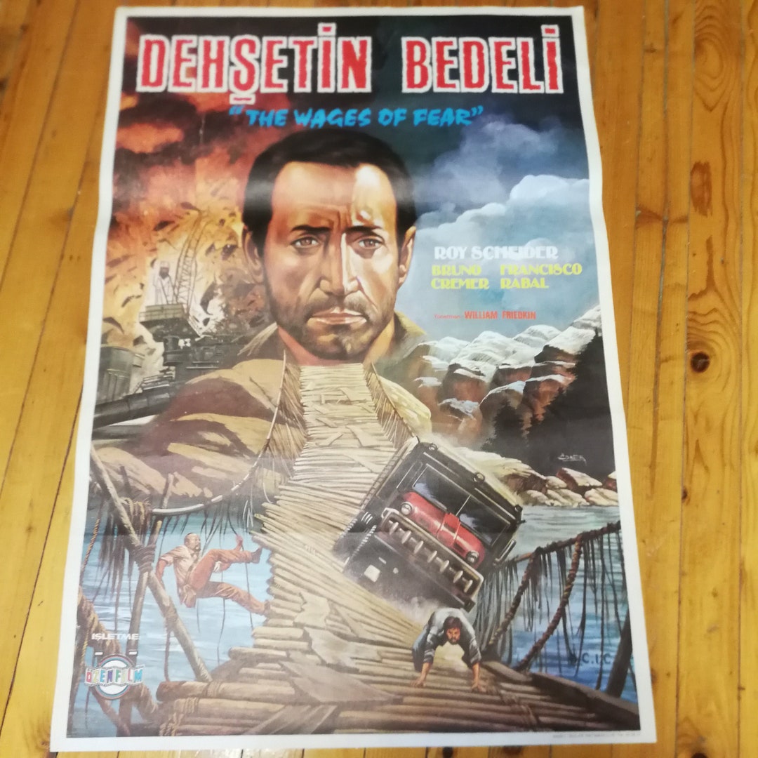 1977 Sorcerer Original Poster Rare & Vintage Movie Poster Science ...