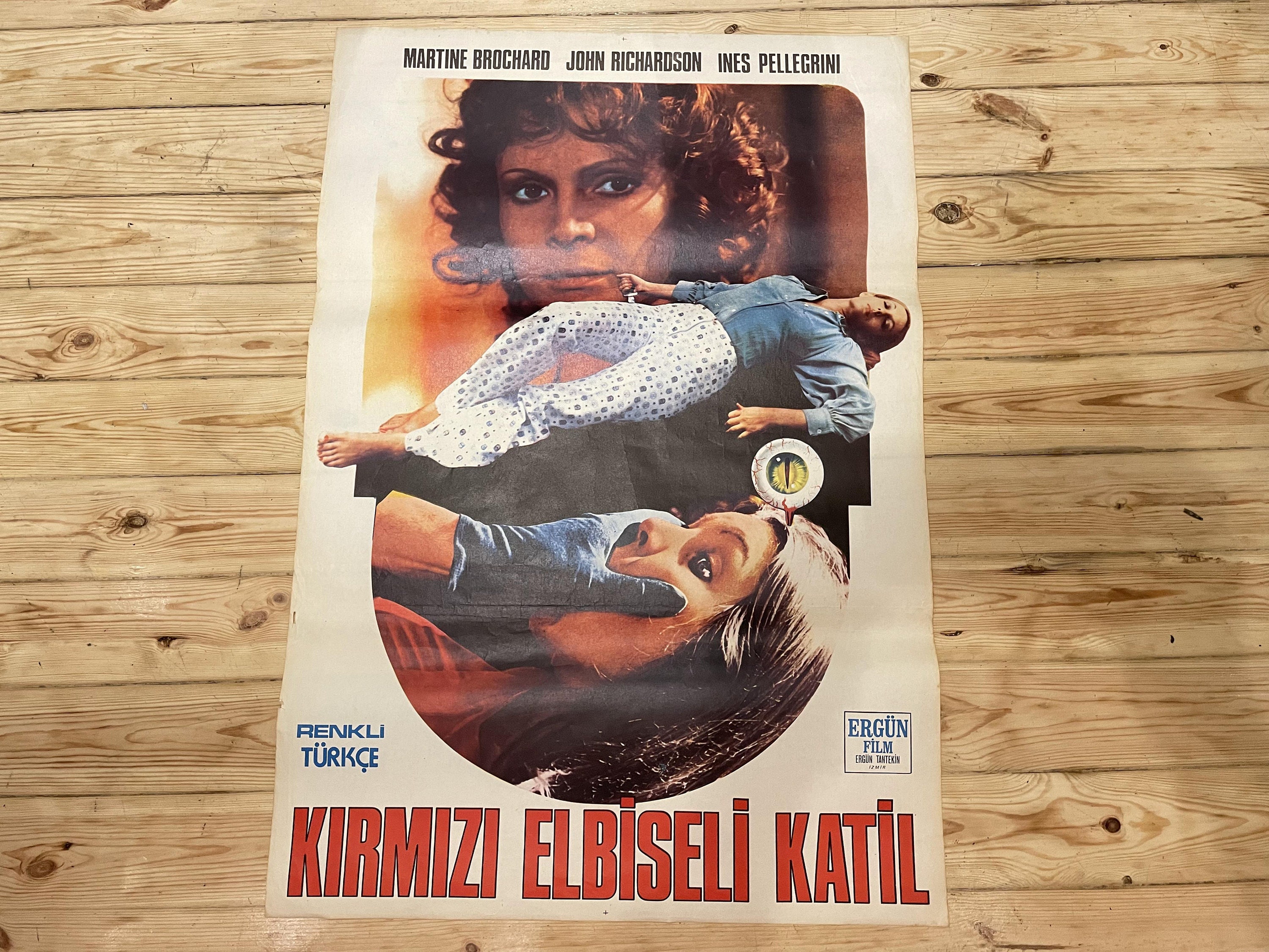1975 Eyeball Original Movie Poster. Original One Sheet Movie Poster ...