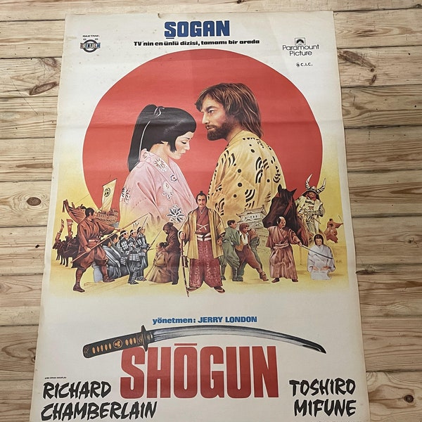 Shogun Poster Art - Etsy