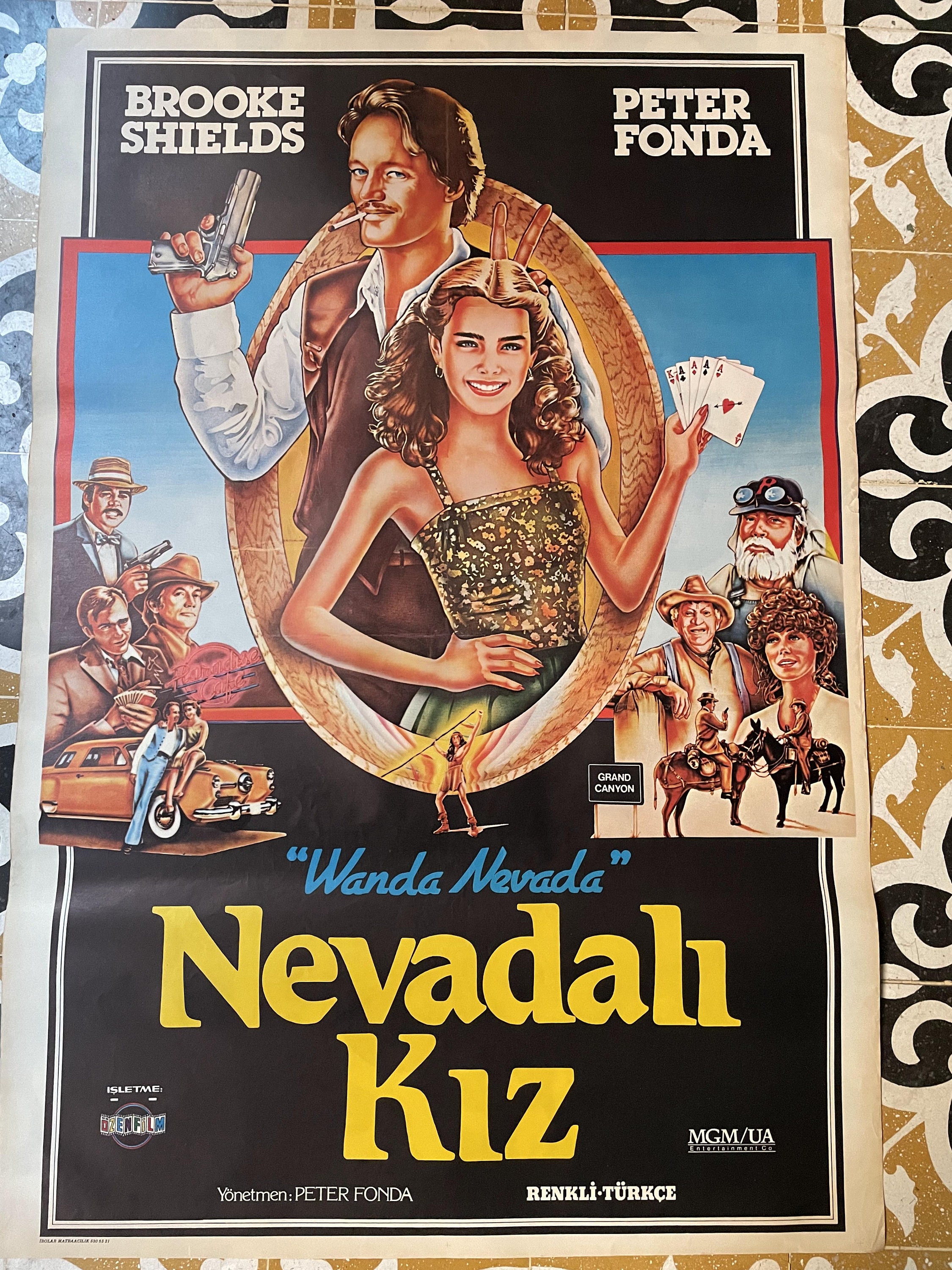 1979 Wanda Nevada Original Turkish One Sheet Movie Poster - Etsy