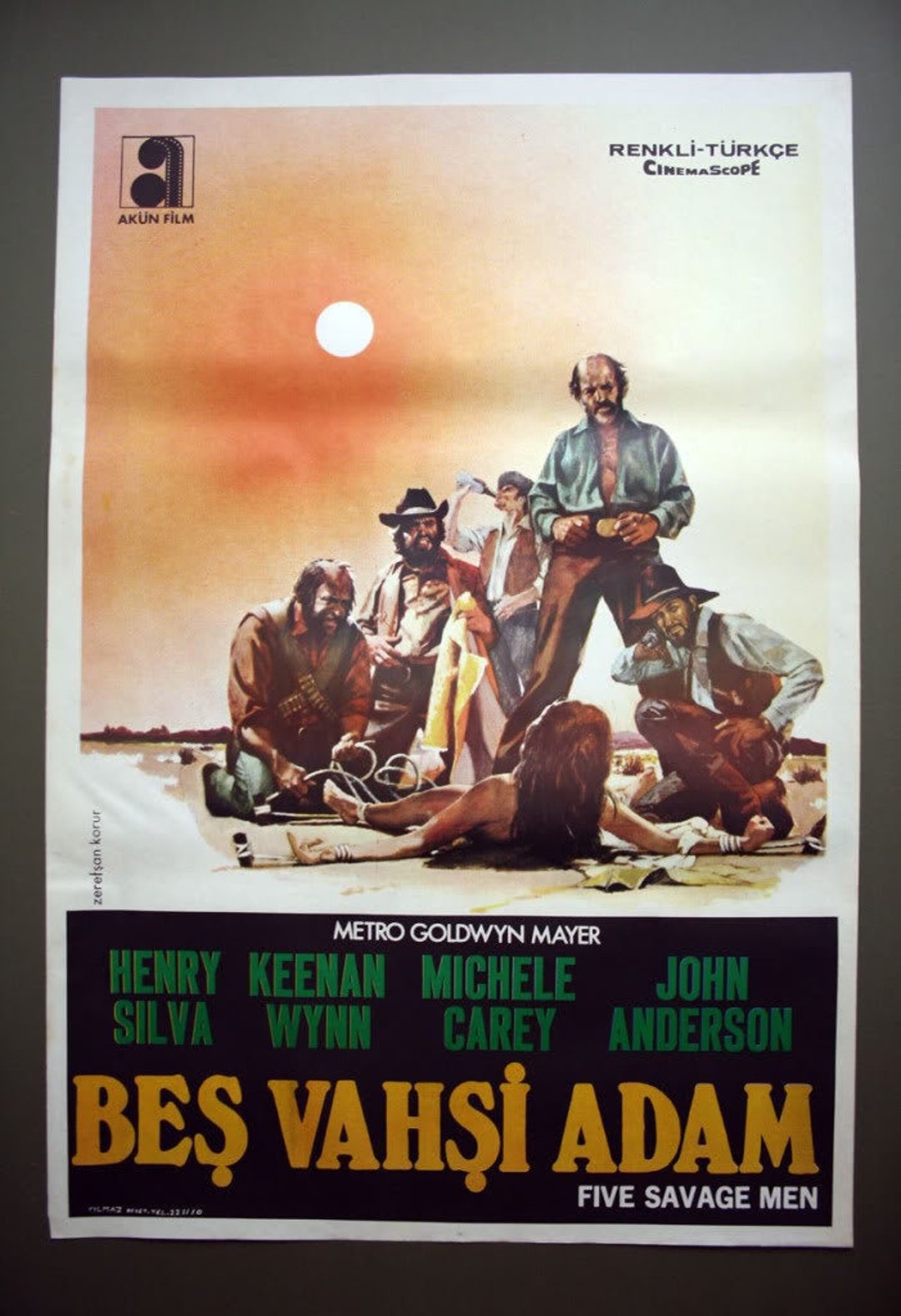 The Animals (1970) Vintage Original Movie Posters. One-sheet Movie ...