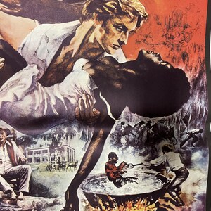 Mandingo 1975 Vintage Turkish Movie Poster Historical Movie Slavery ...