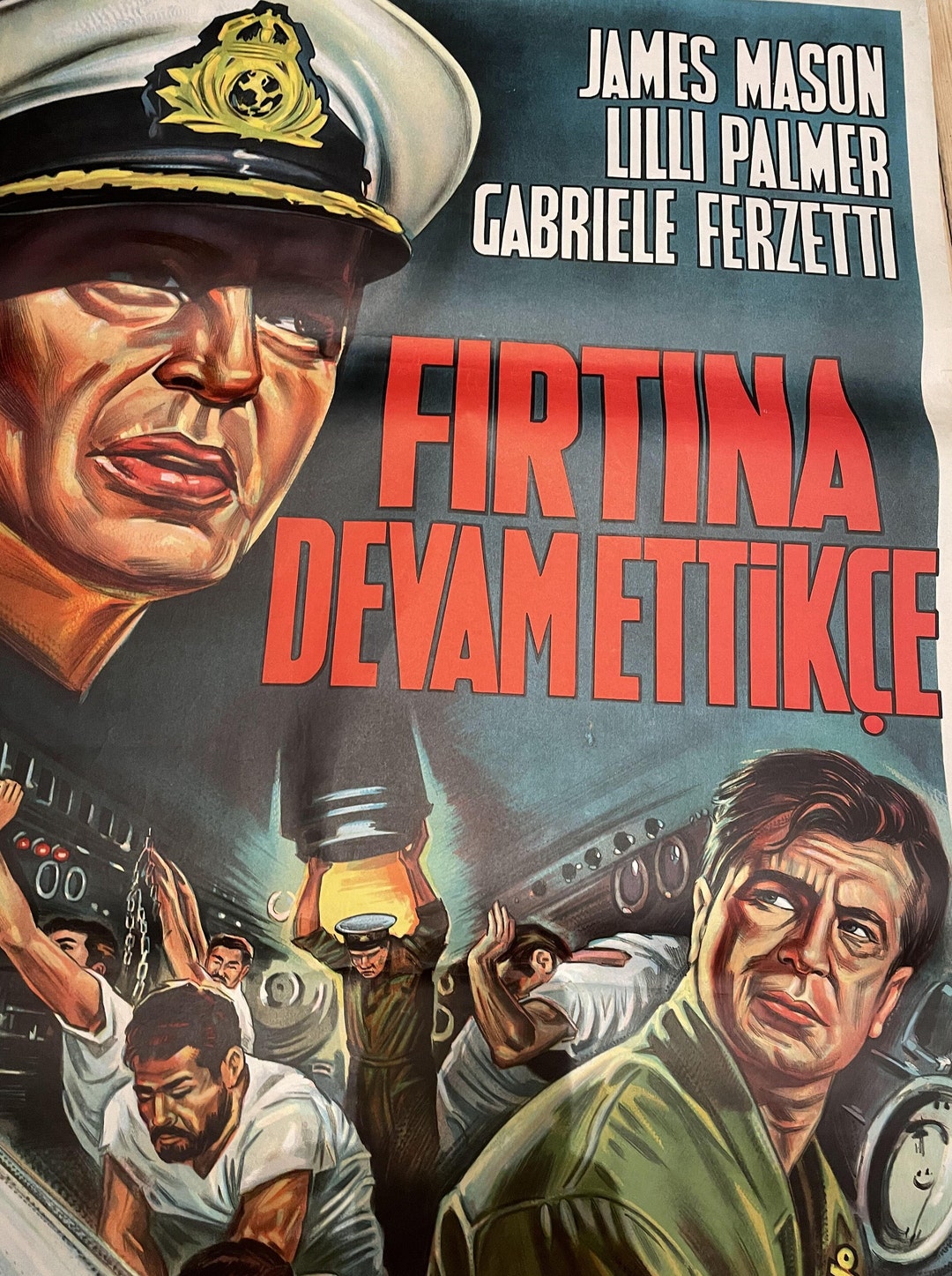 1963 Torpedo Bay. Original One Sheet Movie Poster. Vintage Poster. Artwork. Film Art. Poster ...