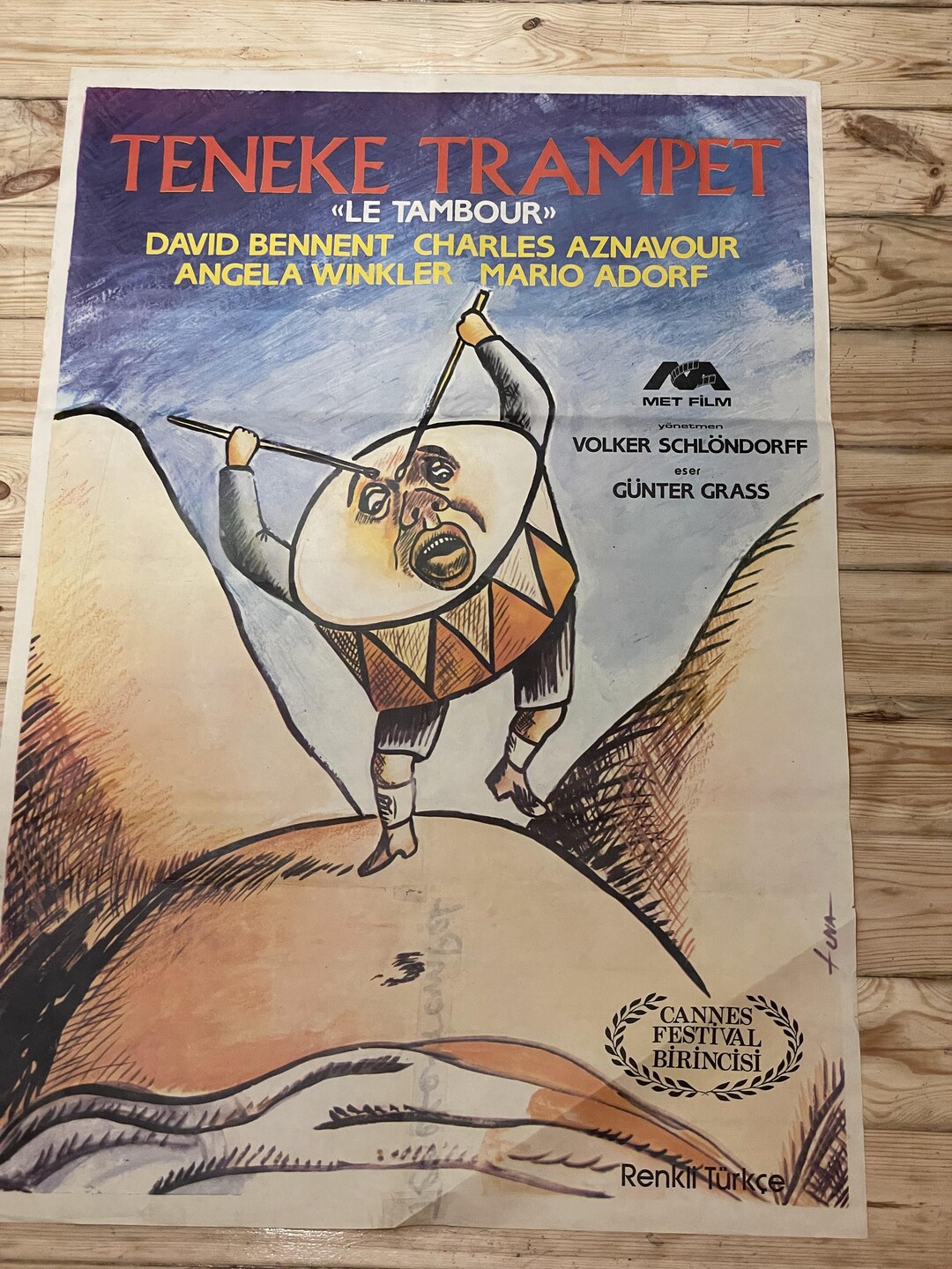 1979 the Tin Drum. Original One Sheet Movie Poster. Vintage Poster ...