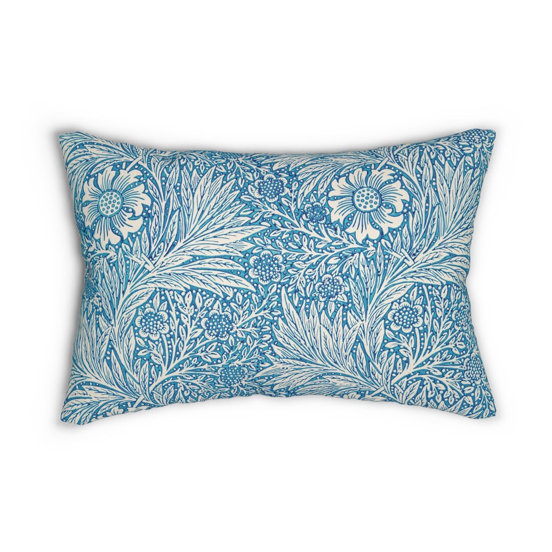 William Morris's 1834-1896 Blue Marigold Famous Pattern Printed Spun ...