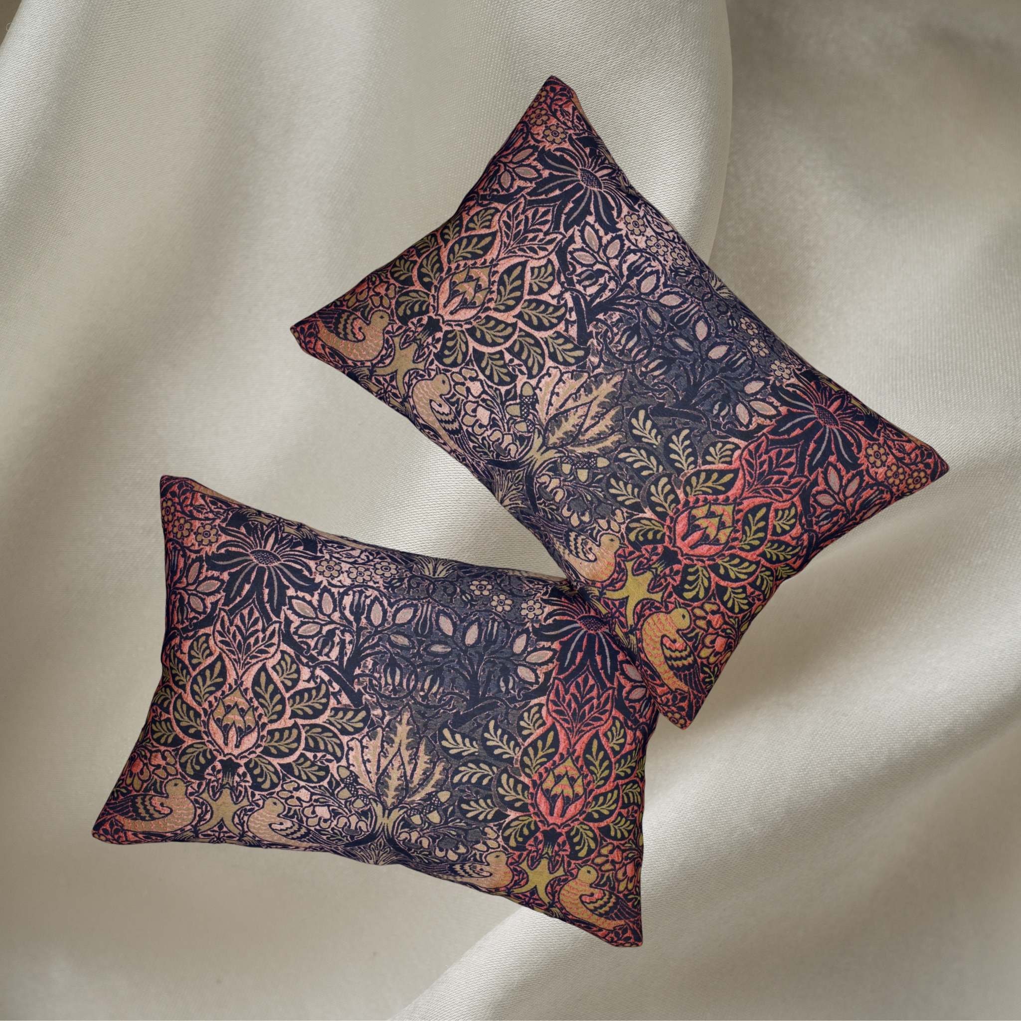 William Morris's Woven Textile. Dove and Rose Created in 1879 Famous ...