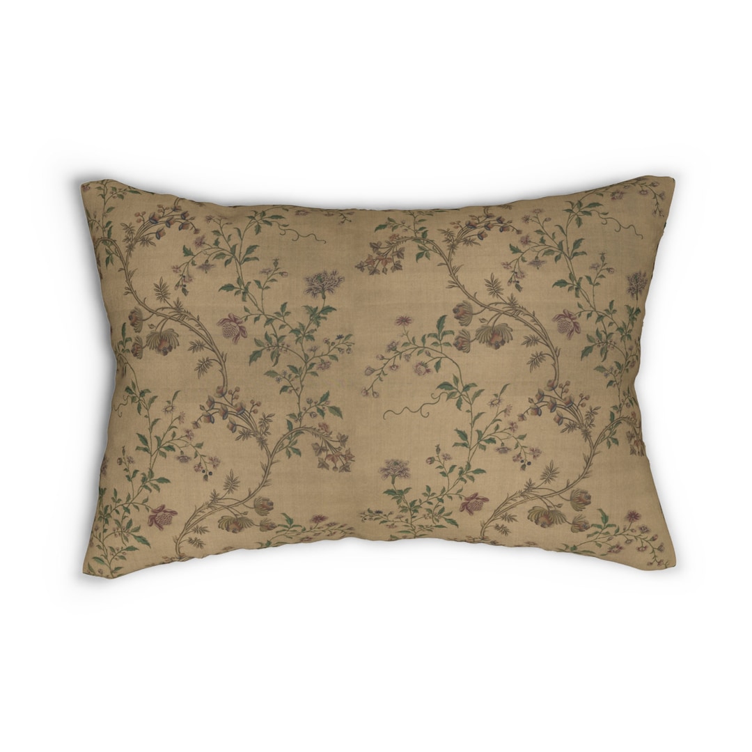 Antique Dutch Fabric With Floral Pattern Created Between C. 1750 C ...