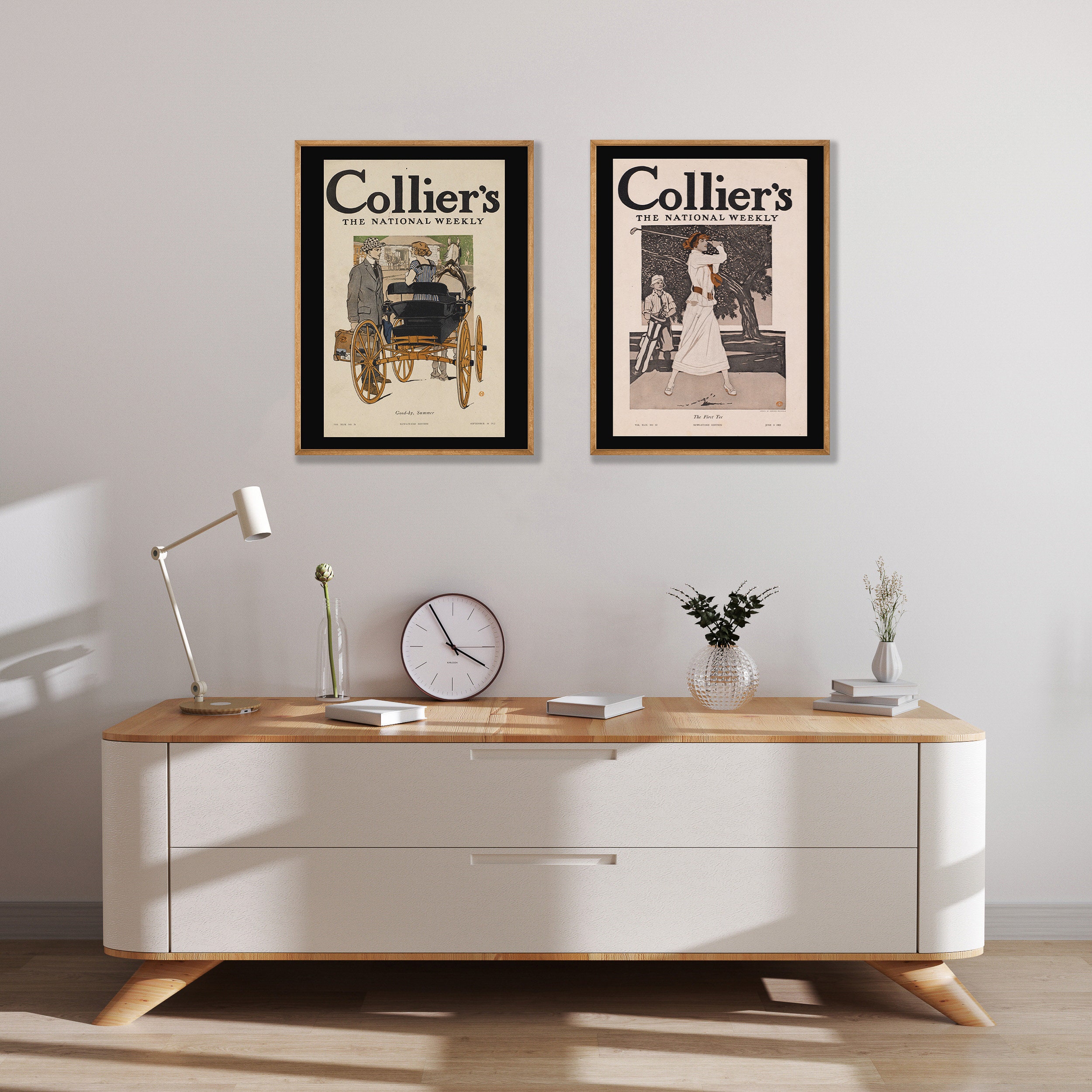 Collier's Vintage Posters - a Set of 3 Prints, DIGITAL DOWNLOAD ...