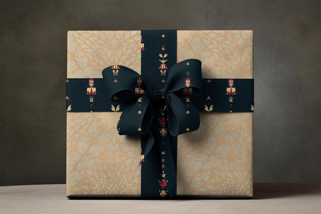 Antique Dutch Floral Golden Fabric Pattern Created in the 19th Century ...