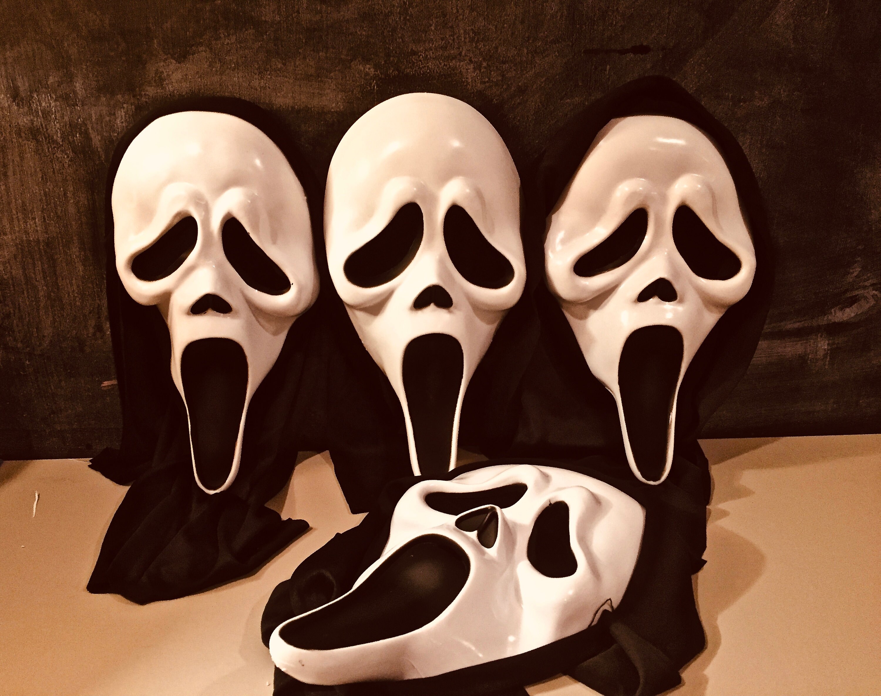 Scream Costume Father Death With Robe TWO Masks Knife and - Etsy Ireland