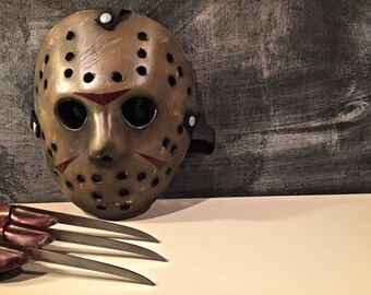 Freddy Vs. Jason Mask - Etsy Australia