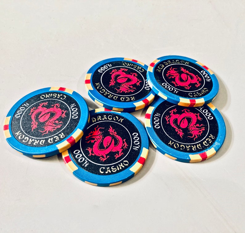 Rush Hour 2 Red Dragon Poker Chips X 5 Screen used rare Jackie | Etsy Rush Hour 2 Red Dragon Poker Chips X 5 Screen used rare Jackie | Etsy