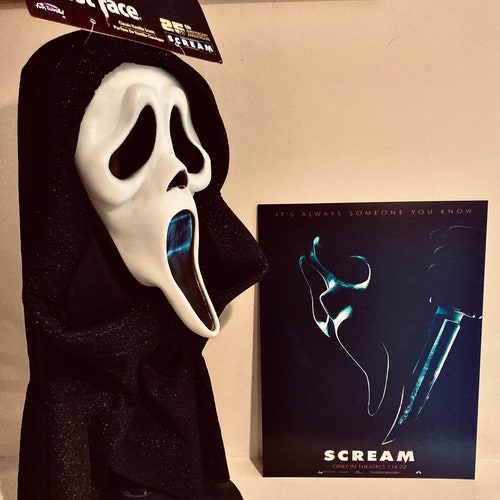 Scream 25th Anniversary Collectors Mask Ghost Face Killer by - Etsy