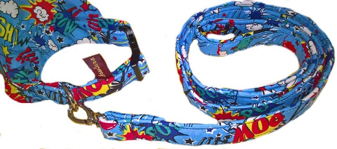 Pow Graffiti Dog Bandana Collars Leads Harnesses and More - Etsy