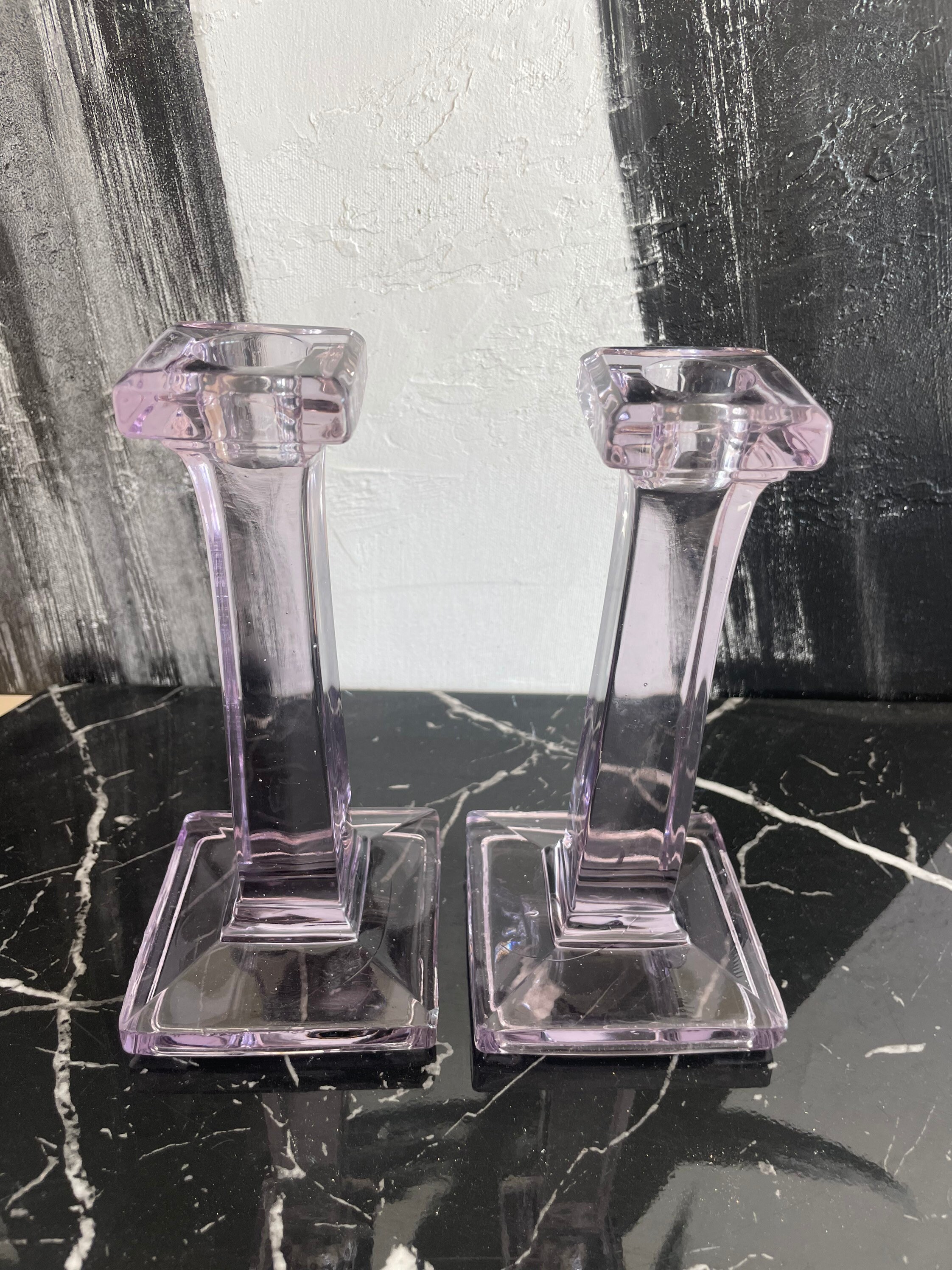 Purple Depression Glass - Etsy