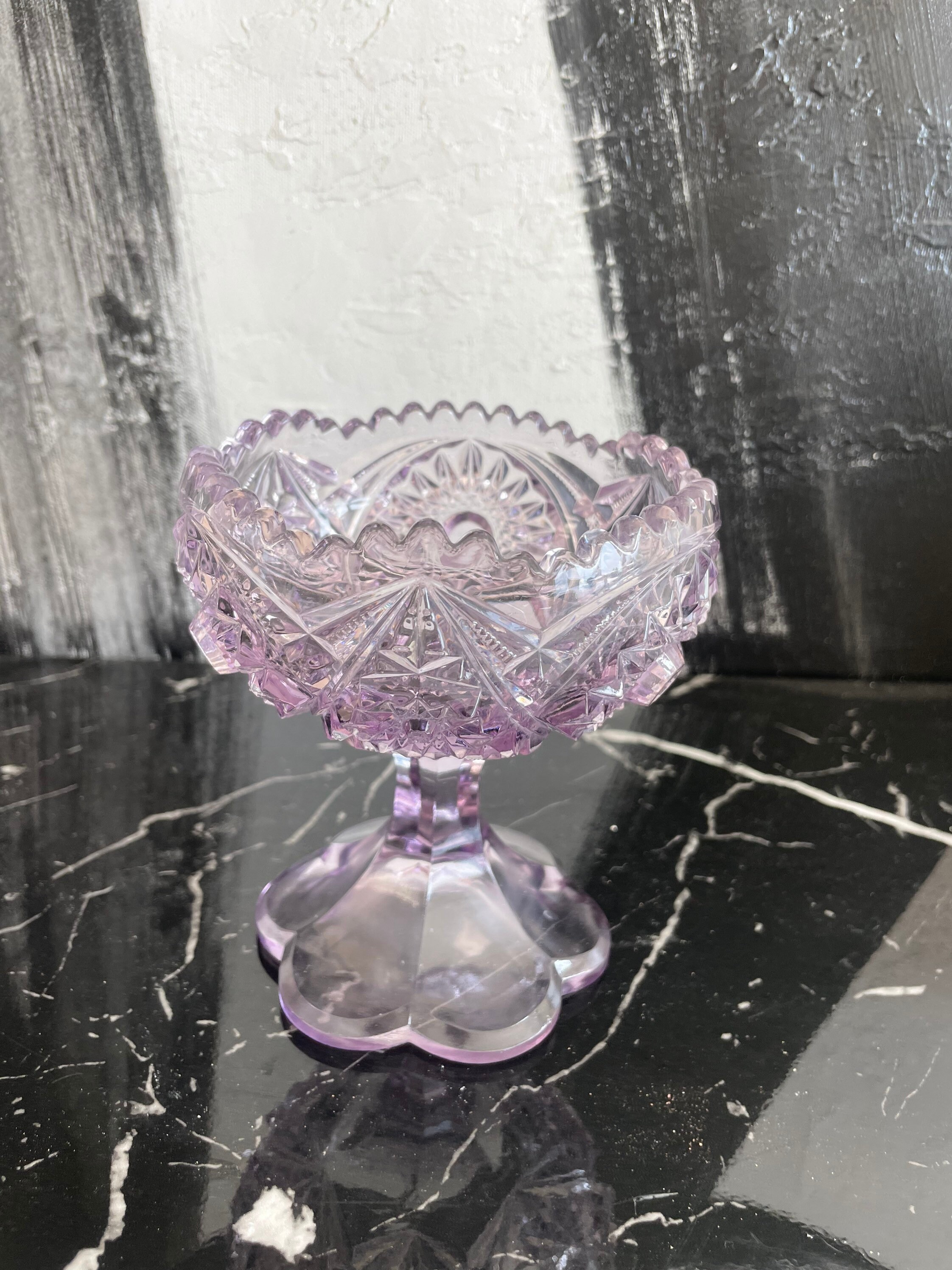 Purple Depression Glass - Etsy