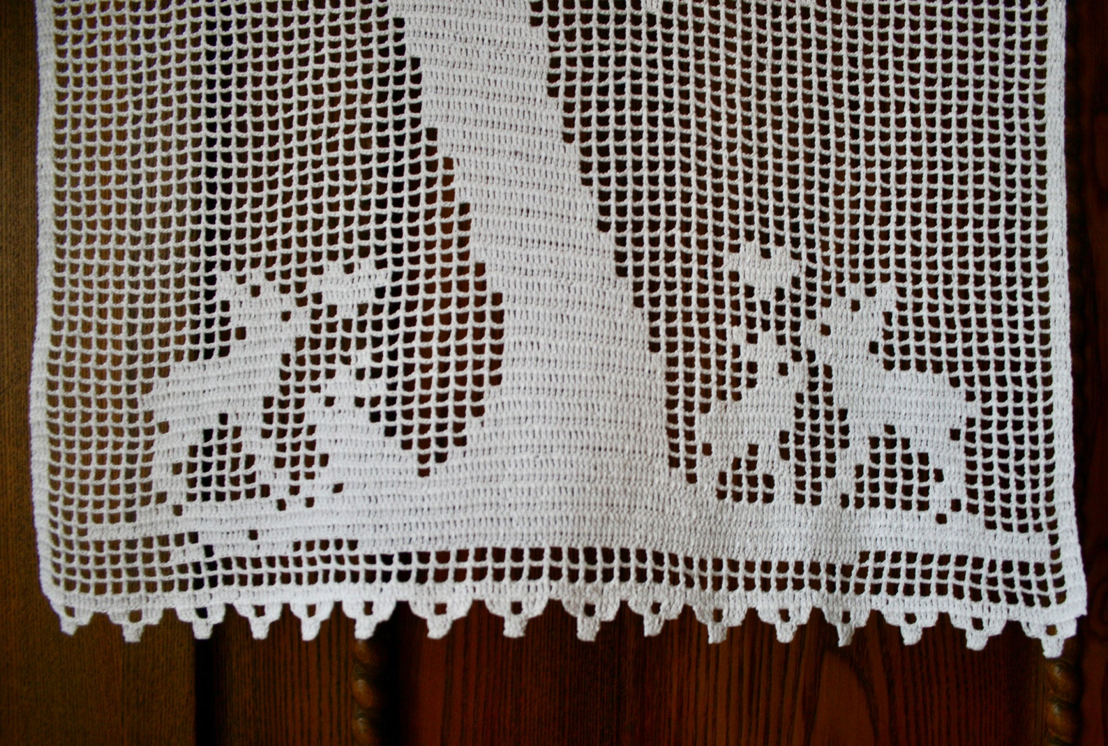 Crochet Curtain, Squirrel Curtain, Owl Curtain, Tree Curtain, Deer ...