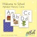 Welcome to School Themed Preschool Lesson Plans (one Week Curriculum ...